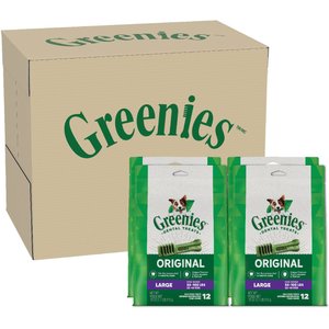 GREENIES Regular Original Chicken Flavor Dental Dog Treats, 72 count ...