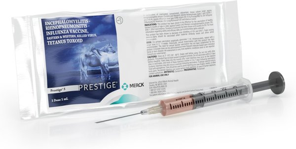 PRESTIGE 5 Vaccine for Horses, 1-mL syringe - Chewy.com