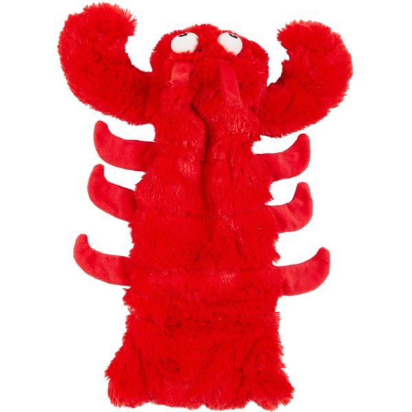 TUFFY'S Ocean Creatures Larry Lobster Squeaky Plush Dog Toy - Chewy.com