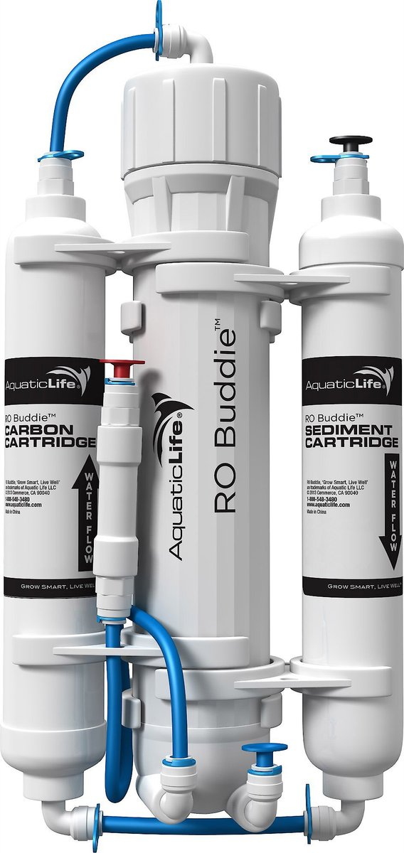 AQUATIC LIFE RO Buddie Three Stage Osmosis System, 100-gal - Chewy.com