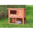 TRIXIE Natura Rabbit Hutch with Sloped Roof, Glazed Pine, Medium ...