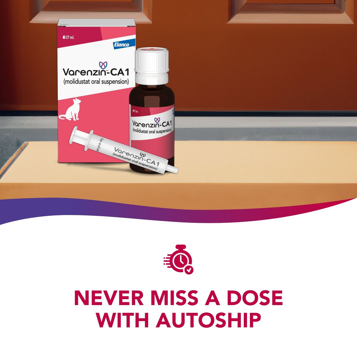 Varenzin-CA1 25mg/mL Oral Suspension for Cats, 27mL bottle - Chewy.com