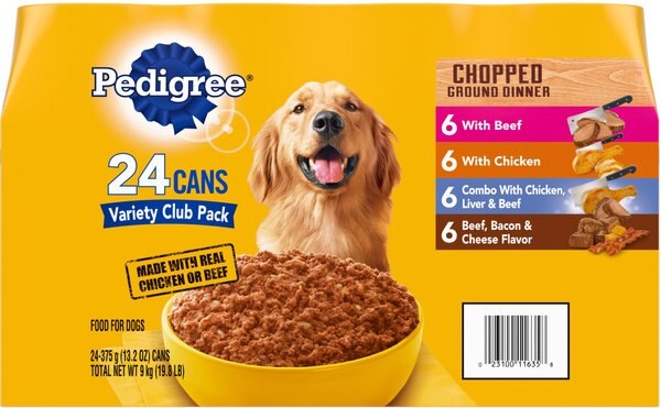 Out of Stock - PEDIGREE Chopped Ground Dinner Variety Pack Adult ...