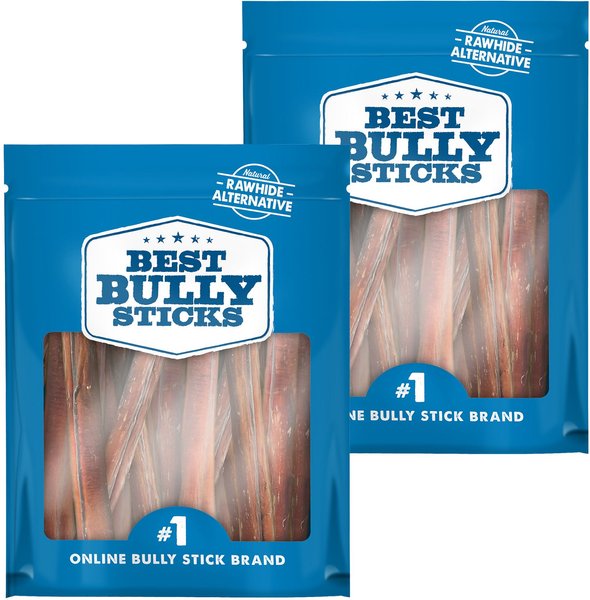 BEST BULLY STICKS 6-in Thick Bully Sticks Dog Treat, 36 count - Chewy.com