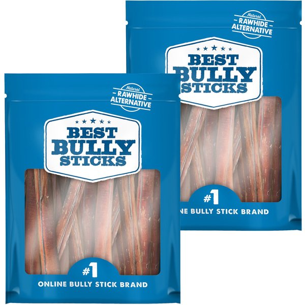 BEST BULLY STICKS 6-in Thick Bully Sticks Dog Treat, 36 count - Chewy.com