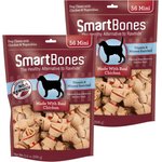 SMARTBONES Mini Peanut Butter Dog Treats, 112 count - Chewy.com
