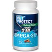 PET PROTECT Free Form Omega-3 Fish Oil Snip Tip Capsule Supplements for ...