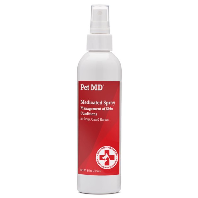 PET MD Antiseptic & Antifungal Medicated Spray for Dogs, Cats & Horses ...