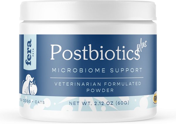 FERA PETS Postbiotics Plus Powder Digestive Aid Supplement for Dogs ...