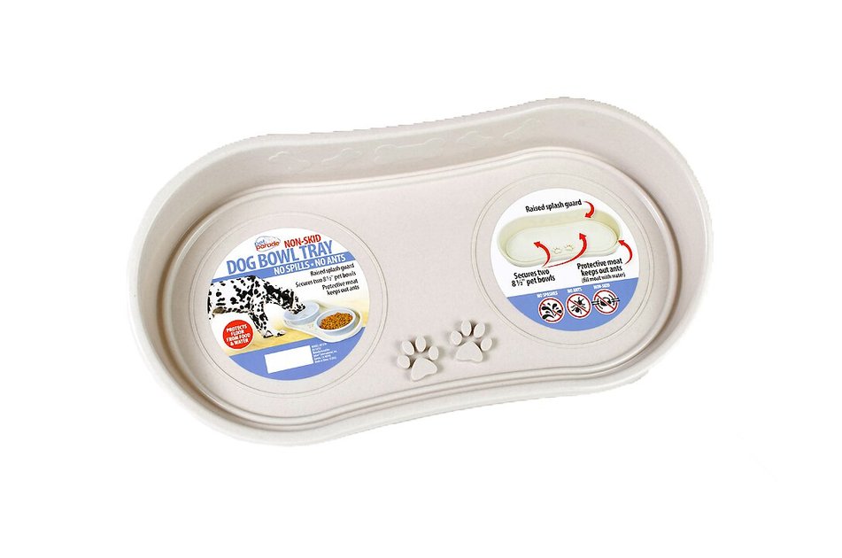 PET PARADE Non-Skid Dog Bowl Tray - Chewy.com