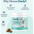 PAWFY Turkey & Bacon Flavored Chews Probiotic Supplement for Dogs, 30 ...