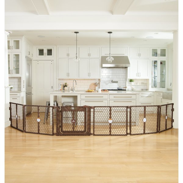 Out of Stock - REGALO Pet Plastic Play Pen & Super Wide Dog Gate with ...