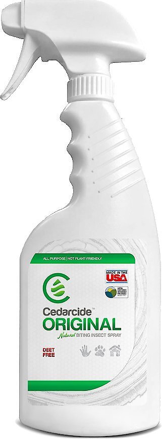 CEDARCIDE Original Biting Insect Dog & Cat Spray, Pint - Chewy.com