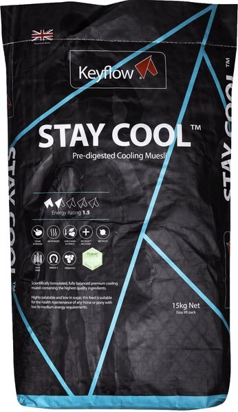 KEYFLOW USA Stay Cool Low Sugar & Low Starch Horse Feed, 33-lb bag ...