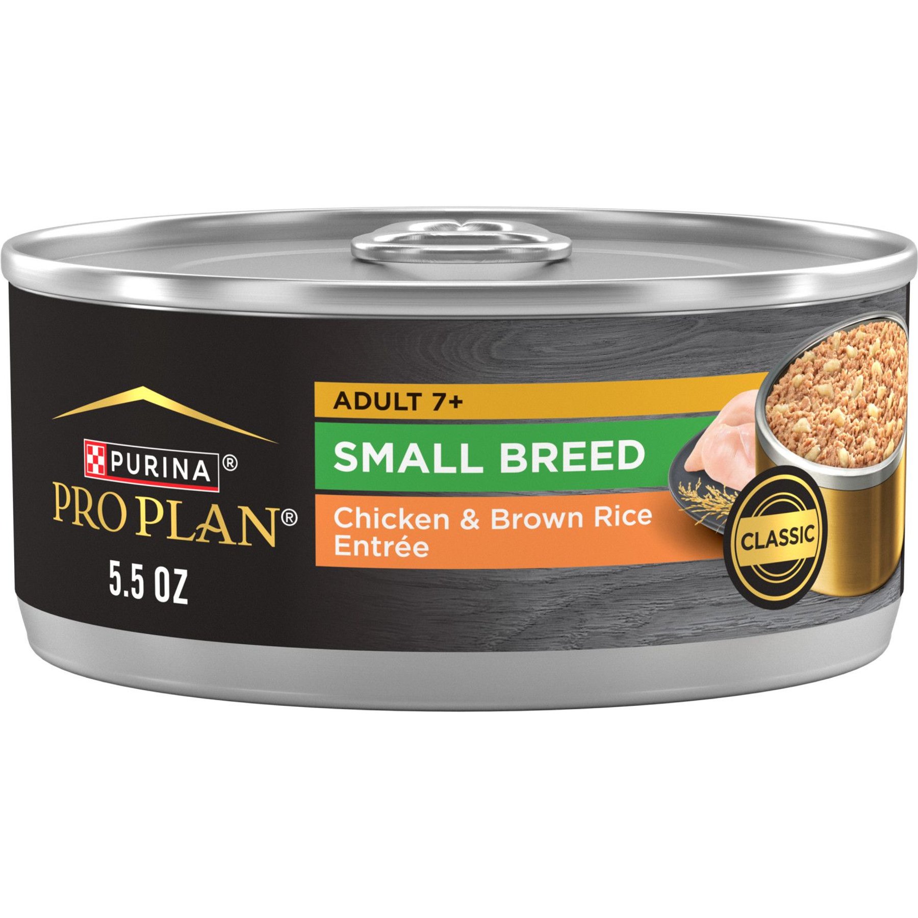 PURINA PRO PLAN Senior Small Breed Chicken & Brown Rice Entree Pate Wet ...