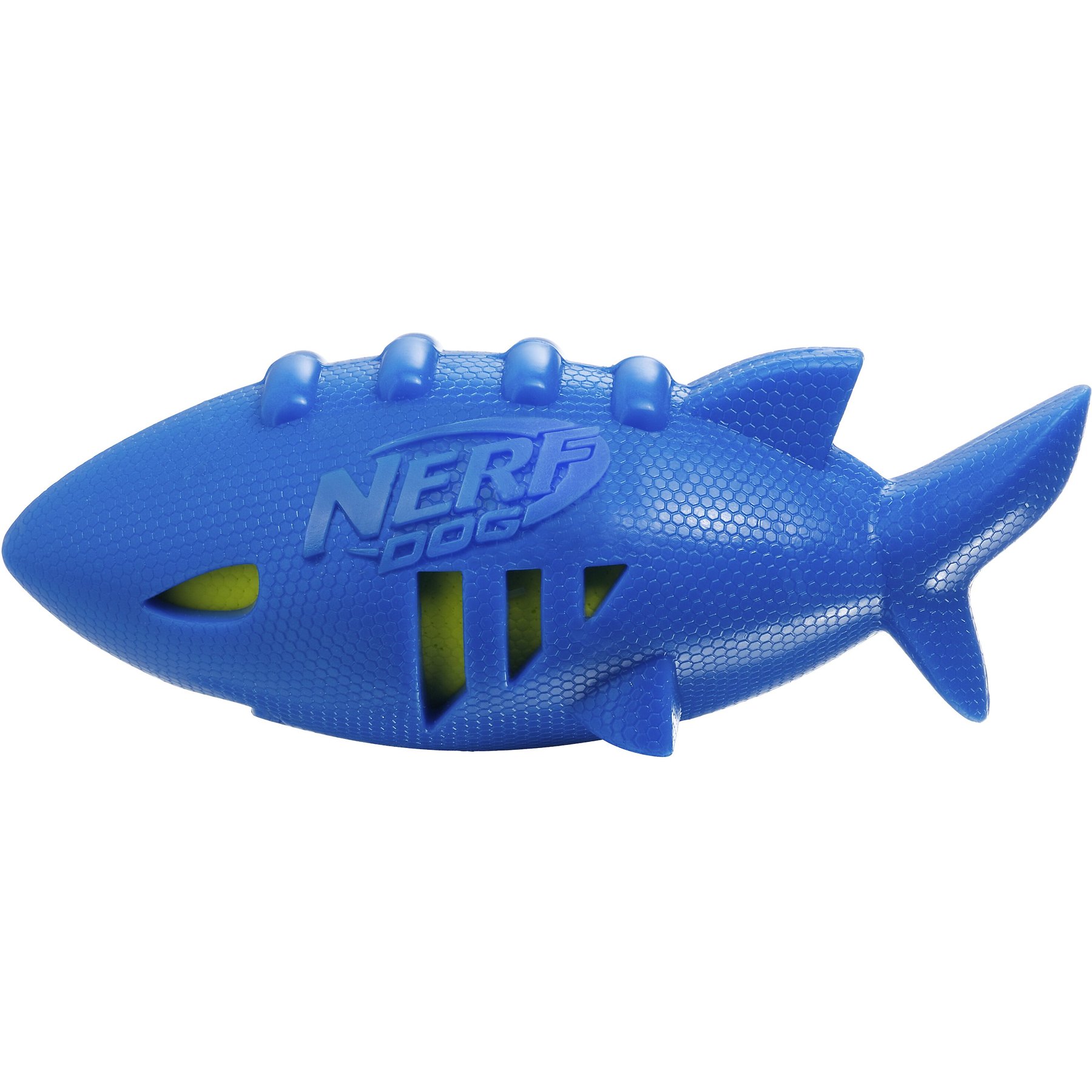 NERF DOG Super Soaker Squeak Shark Dog Toy - Chewy.com