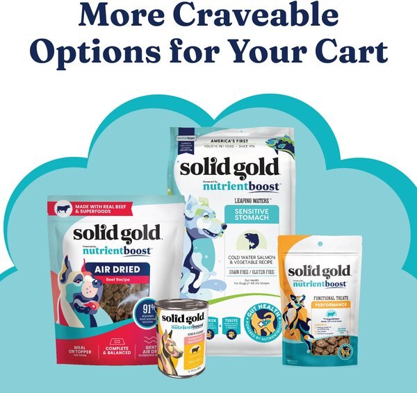 SOLID GOLD PetVites Multivitamin Chicken Flavored Soft Chews Vitamin C ...