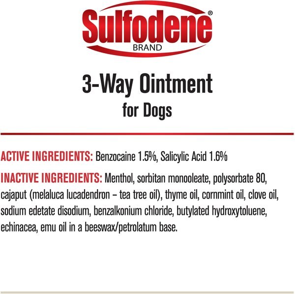 SULFODENE 3-Way Ointment for Dogs, 2-oz - Chewy.com