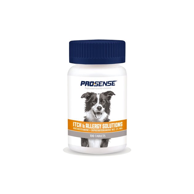PRO-SENSE Dog Itch & Allergy Solutions Tablets, 100 count - Chewy.com