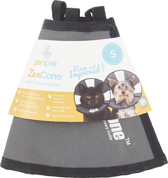 ZENPET ZenCone Soft Recovery Dog & Cat Collar, Small - Chewy.com