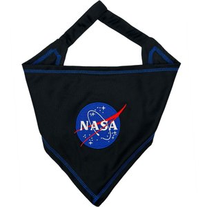 PETS FIRST Nasa Nasa Tie Around Dog & Cat Bandana, Small/Medium - Chewy.com