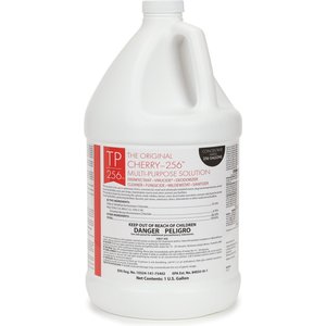 TOP PERFORMANCE 256 Disinfectant & Deodorizer, 1-gallon bottle, Cherry ...