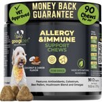 WOOF Allergy & Immunity Beef Flavored Chew Supplement for Dogs, 90 ...