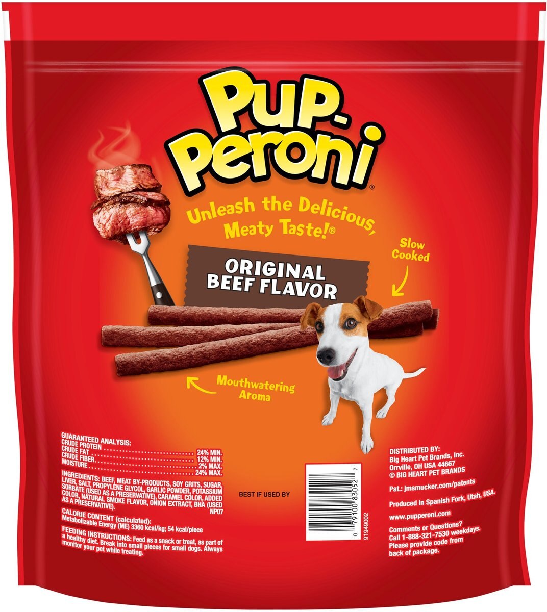 PUP-PERONI Original Beef Flavor Dog Treats, 38-oz bag - Chewy.com