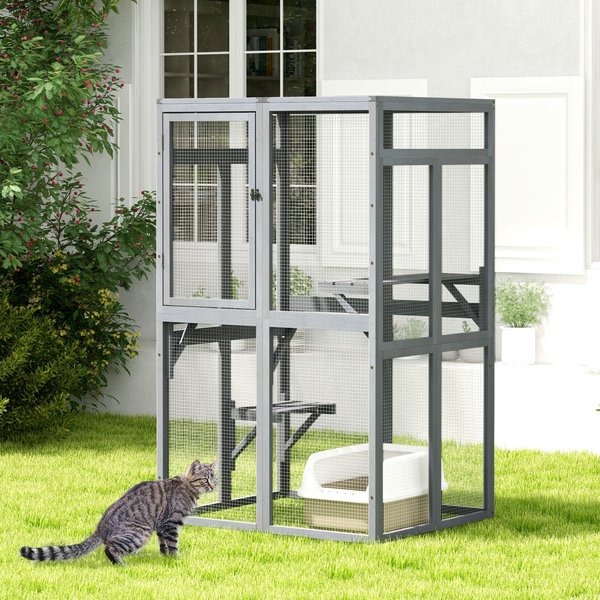 KITTYWALK Gazebo Yard & Garden Outdoor Cat Playpen - Chewy.com