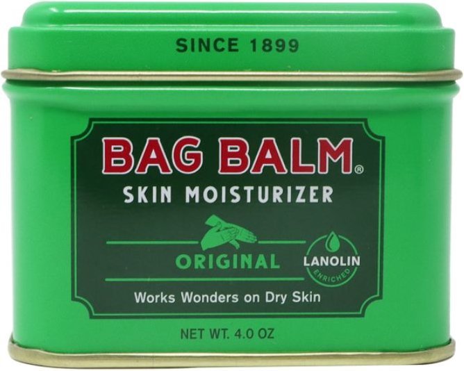 BAG BALM PET Nose, Paw, & Hot Spot Moisturizer, 4-oz, Tin - Chewy.com