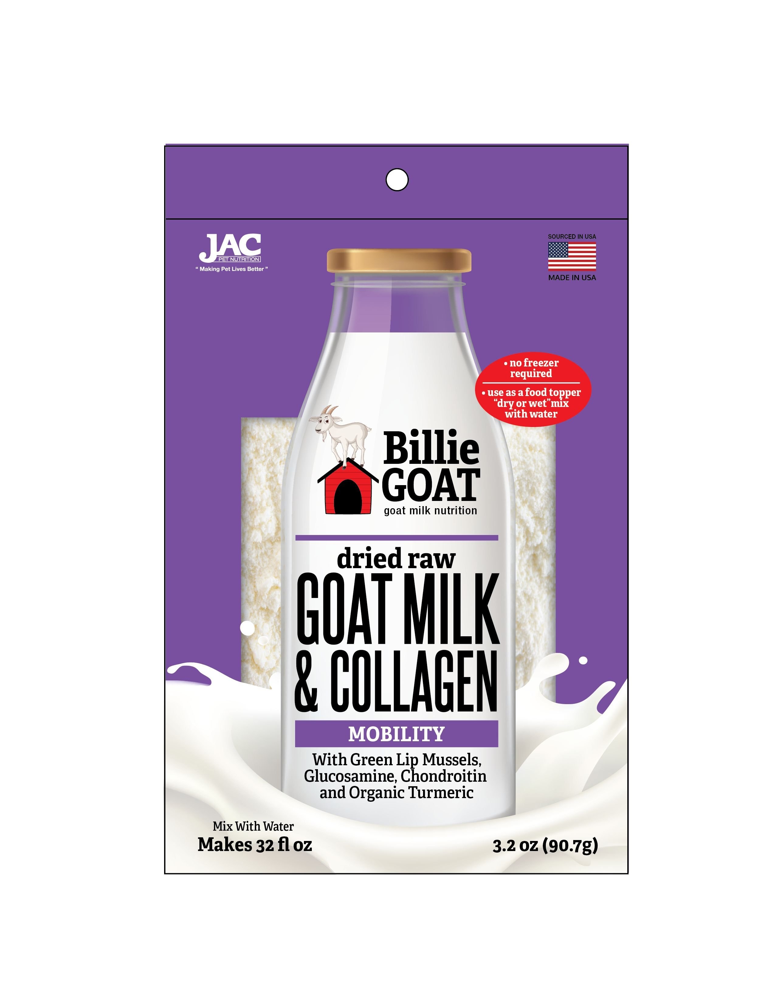 Product Reviews for JAC PET NUTRITION Adult Goat Milk & Collagen with ...