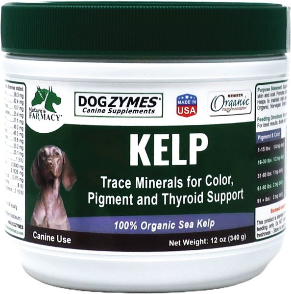 Discontinued - NATURE'S FARMACY Dogzymes Norwegian Kelp Dog Supplement ...