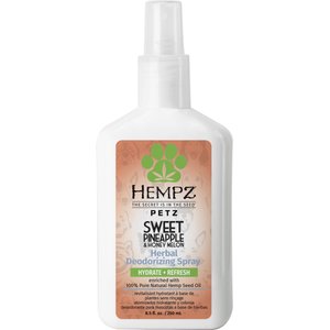HEMPZ PETZ Creamy Citrus Orange Red Raspberry Deodorizing Cologne Dog ...