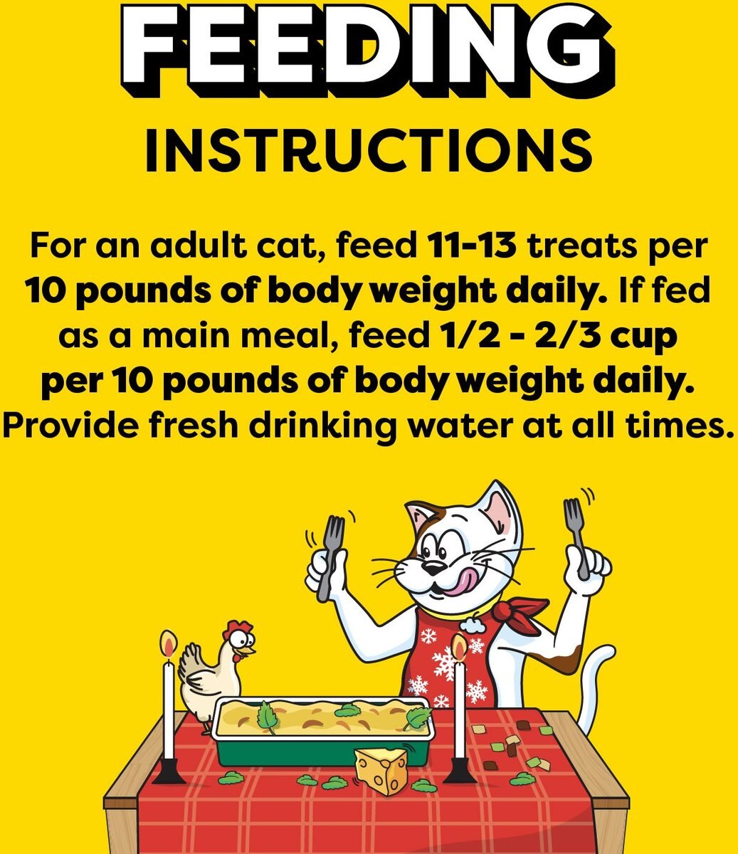 Discontinued - TEMPTATIONS Mixups Catmas Casserole Catnip Fever Flavor Soft & Crunchy Cat Treats ...