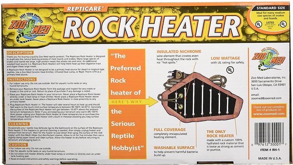 ZOO MED Repticare Rock Heater - Chewy.com