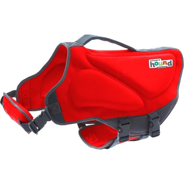 OUTWARD HOUND Neoprene Dawson Swimmer Dog Life Jacket, X-Small - Chewy.com