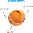 Out of Stock - BARK Super Chewer Cheeze Brawl 2-in-1 Plush Exterior ...