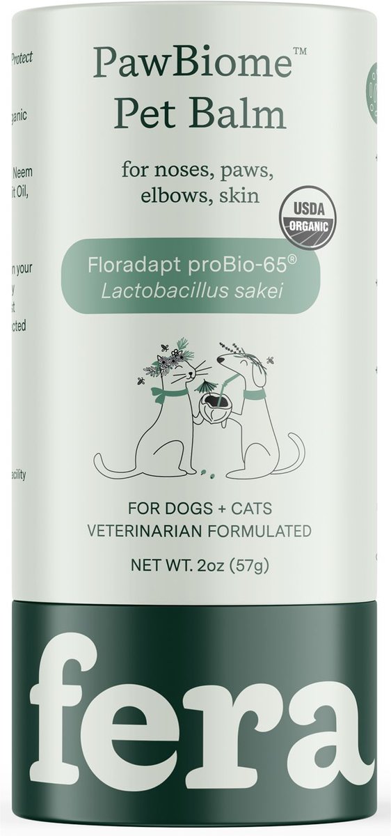 FERA PETS PawBiome Balm for Dogs & Cats, 2-oz tube - Chewy.com