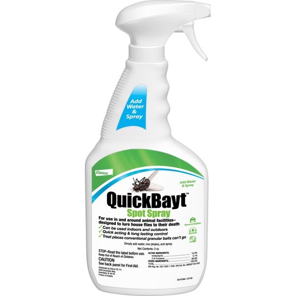ELANCO Permectrin II Farm Animal Fly & Insect Control, 1-qt bottle ...