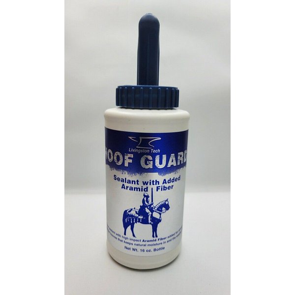 LIVINGSTON TECH Hoof Guard Sealant Liquid Horse Supplement, 16-fl oz ...