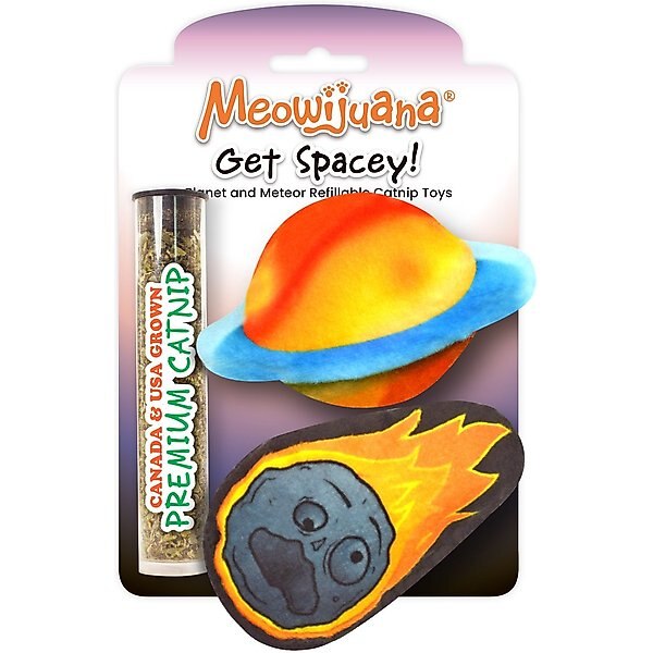 MEOWIJUANA Get Bubbly Refillable Tropical Fish Plush Cat Toy with ... MEOWIJUANA Get Bubbly Refillable Tropical Fish Plush Cat Toy with ...