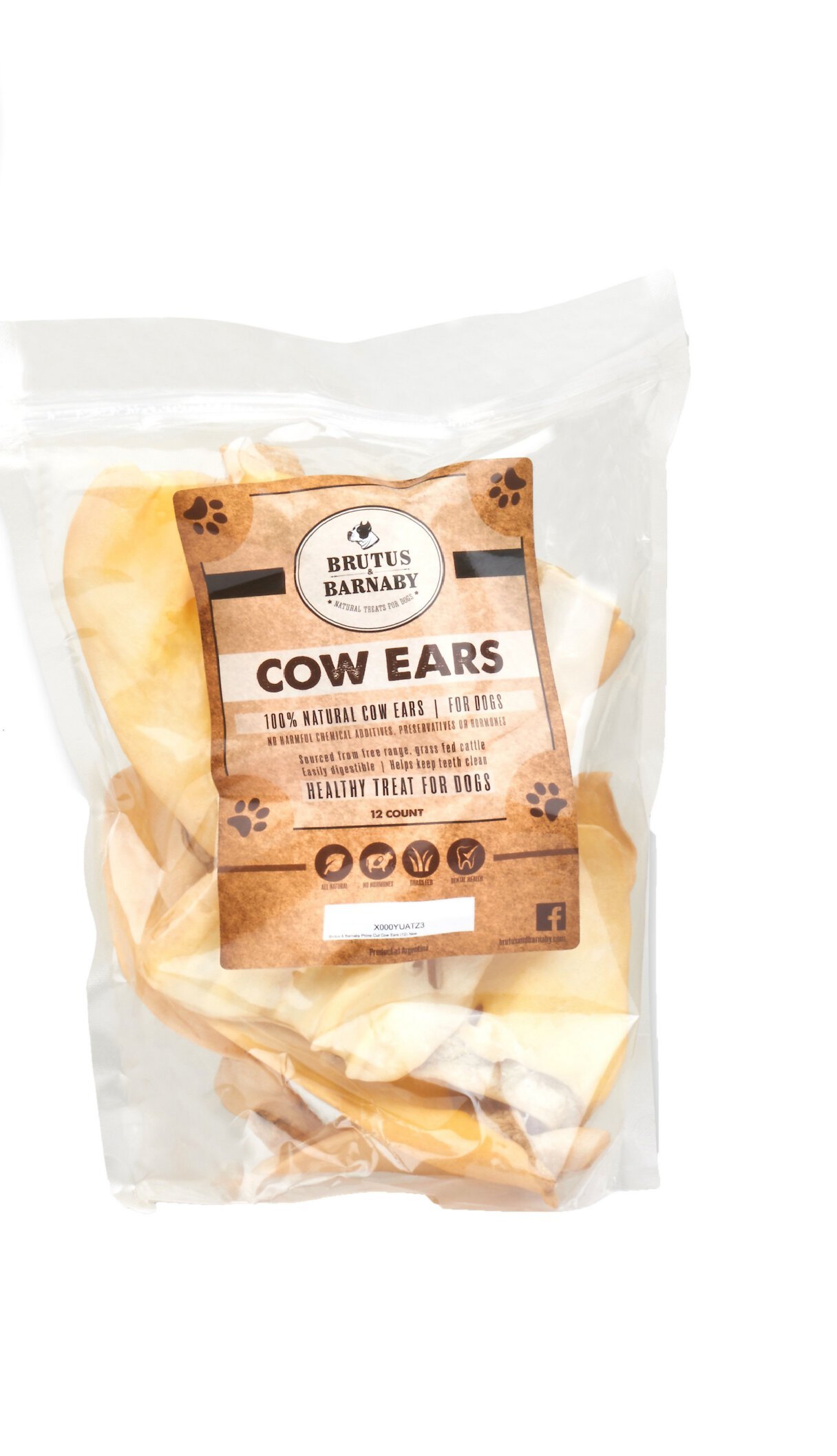 Questions and Answers about BRUTUS & BARNABY Cow Ear Dog Treats