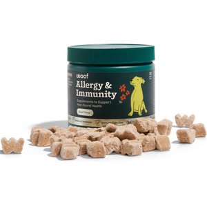 PETHONESTY Allergy Support Peanut Butter Allergy, Immune & Itchy Skin Relief Supplement for Dogs ...