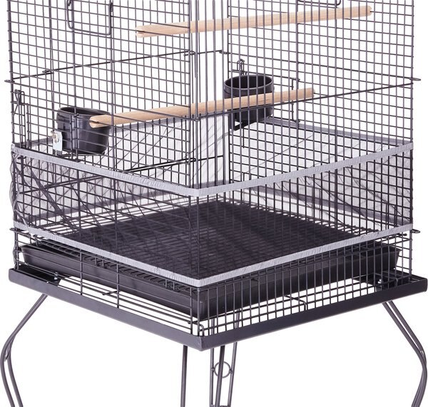 Out of Stock - SHEER GUARD Bird Cage Skirt, Black, Medium - Chewy.com
