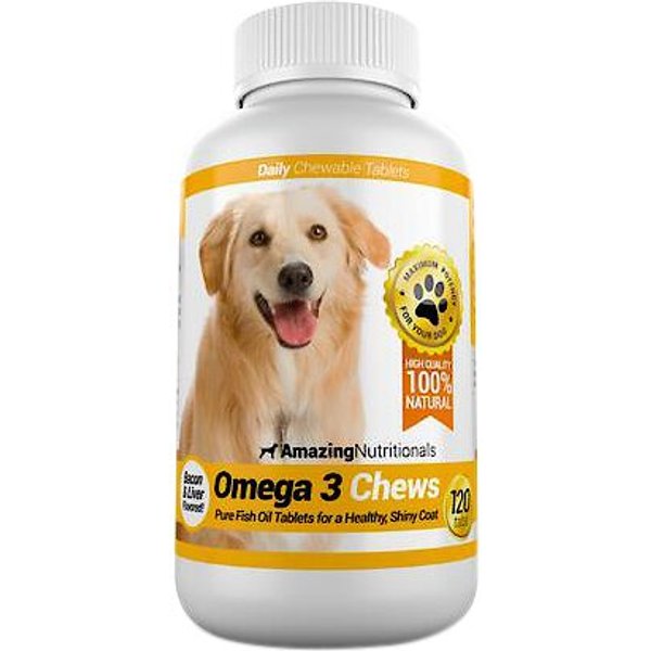 PET MD Omega-3 Fish Oil Softgel Dog Supplement, 180 count - Chewy.com