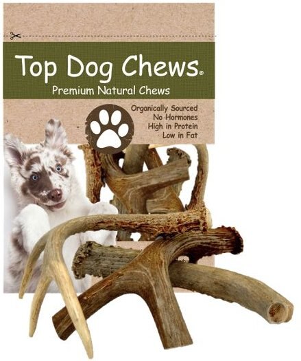 TOP DOG CHEWS Premium Large Antler Variety Pack Dog Treats, 1-lb bag ...