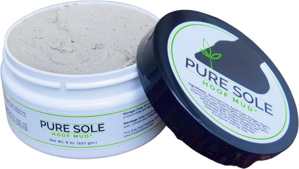 PURE SOLE HOOF Mud Horse Hoof Care, 8-oz jar - Chewy.com