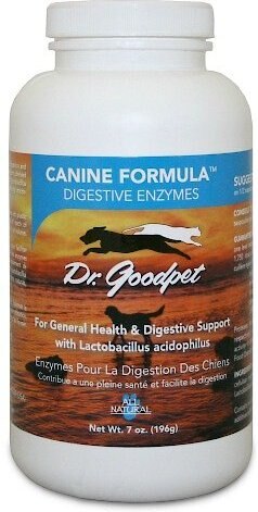 DR. GOODPET Digestive Enzymes Dog Supplement, 7-oz bottle - Chewy.com