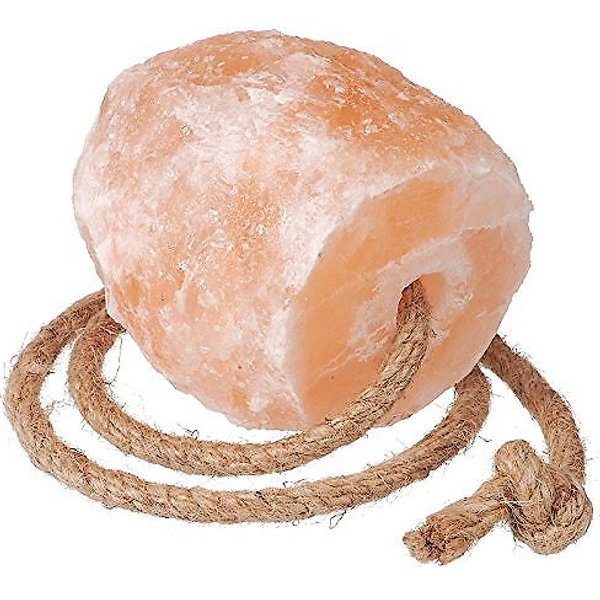 TOUGH-1 All-Natural Himalayan Rock Salt Block Horse Treat, 2.2-lb ...