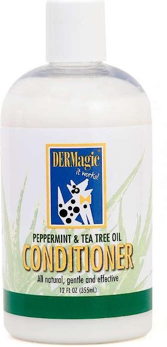 DERMAGIC Peppermint & Tea Tree Dog Conditioner, 12-oz - Chewy.com